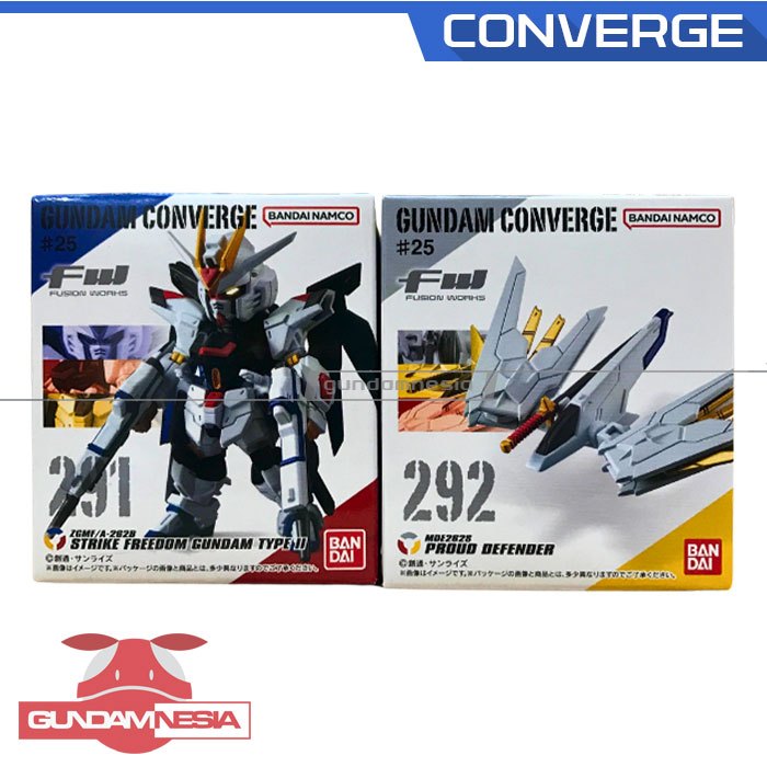 [Converge] Strike Freedom Gundam + Proud Defender (Mighty Strike ...