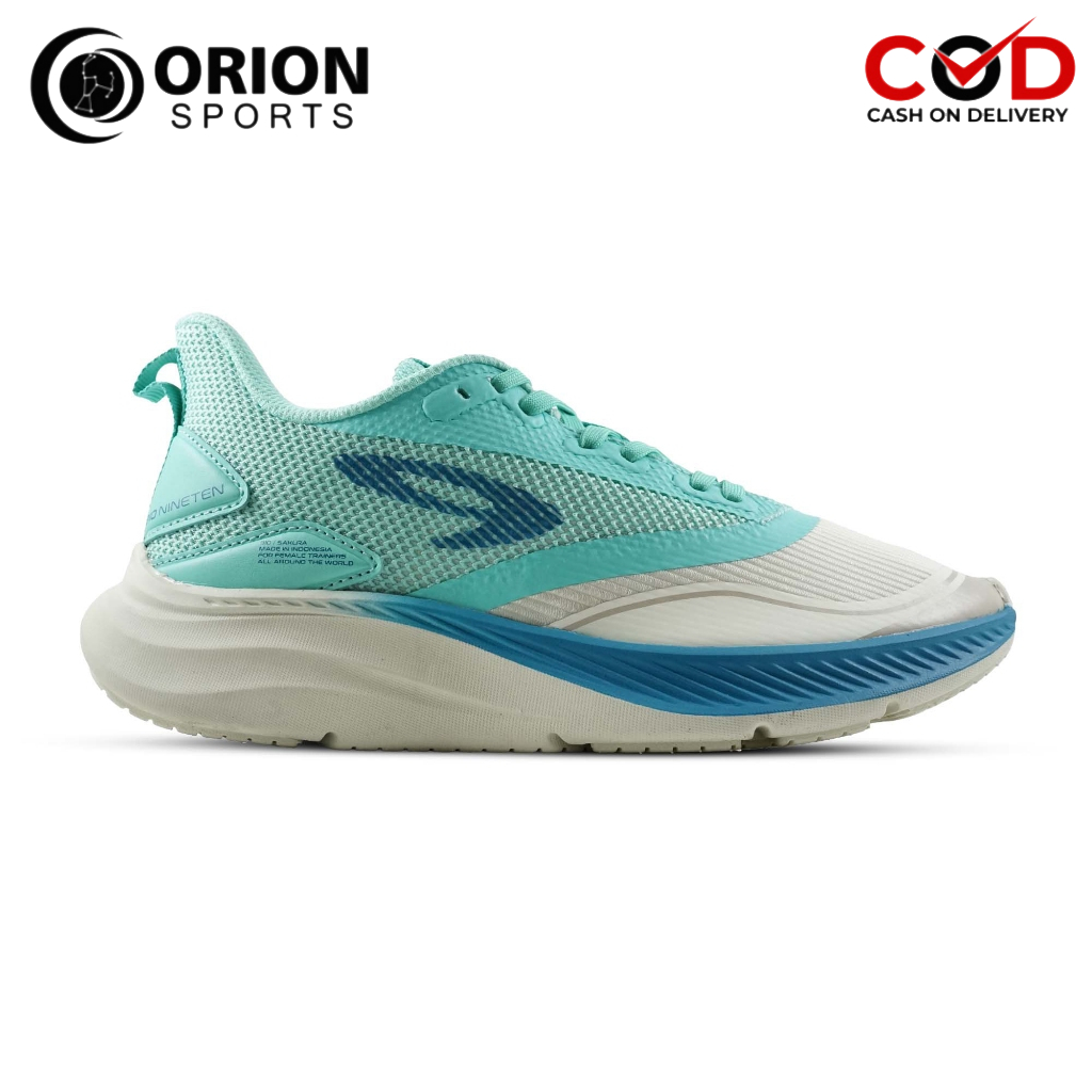 PUTIH HIJAU Women's RUNNING SHOES 910 SAKURA - LIGHT GREEN/WHITE ...