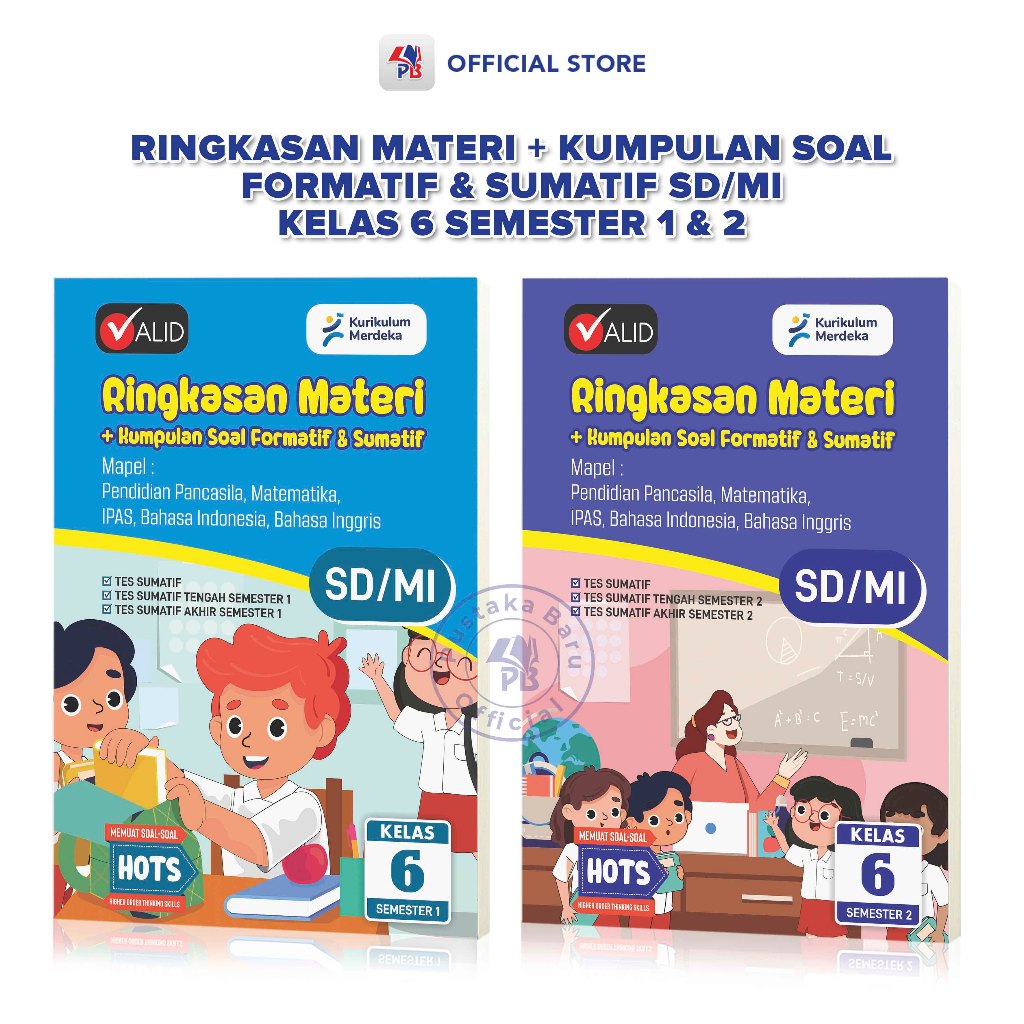 Student Work Sheet Book (LKPD)/LKS SD Book Merdeka Curriculum Class 6 ...