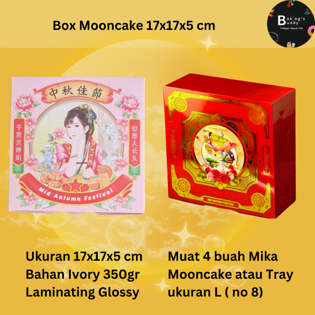 Mooncake Box 17x17x5 cm | Shopee Philippines