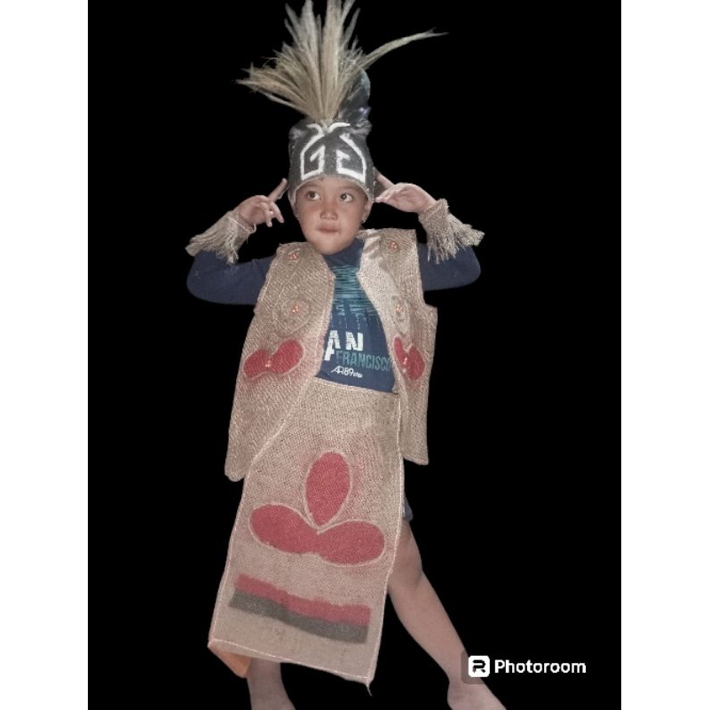 KAYU June RECYCLED CLOTHES - DAYAK CLOTHES PAPUA CLOTHES WOODEN ...