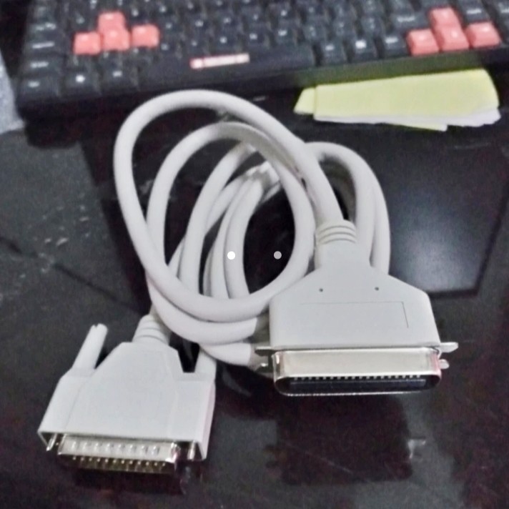 Cable Printer Parallel LPT DB25 to 36 2.1 Meter Longwell | Shopee ...