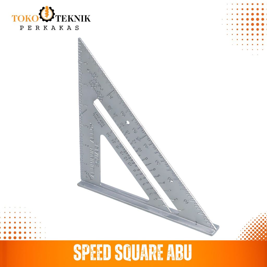SIKU Speed Square 7 Inch Sliding Right Angle Triangle Ruler Material ...