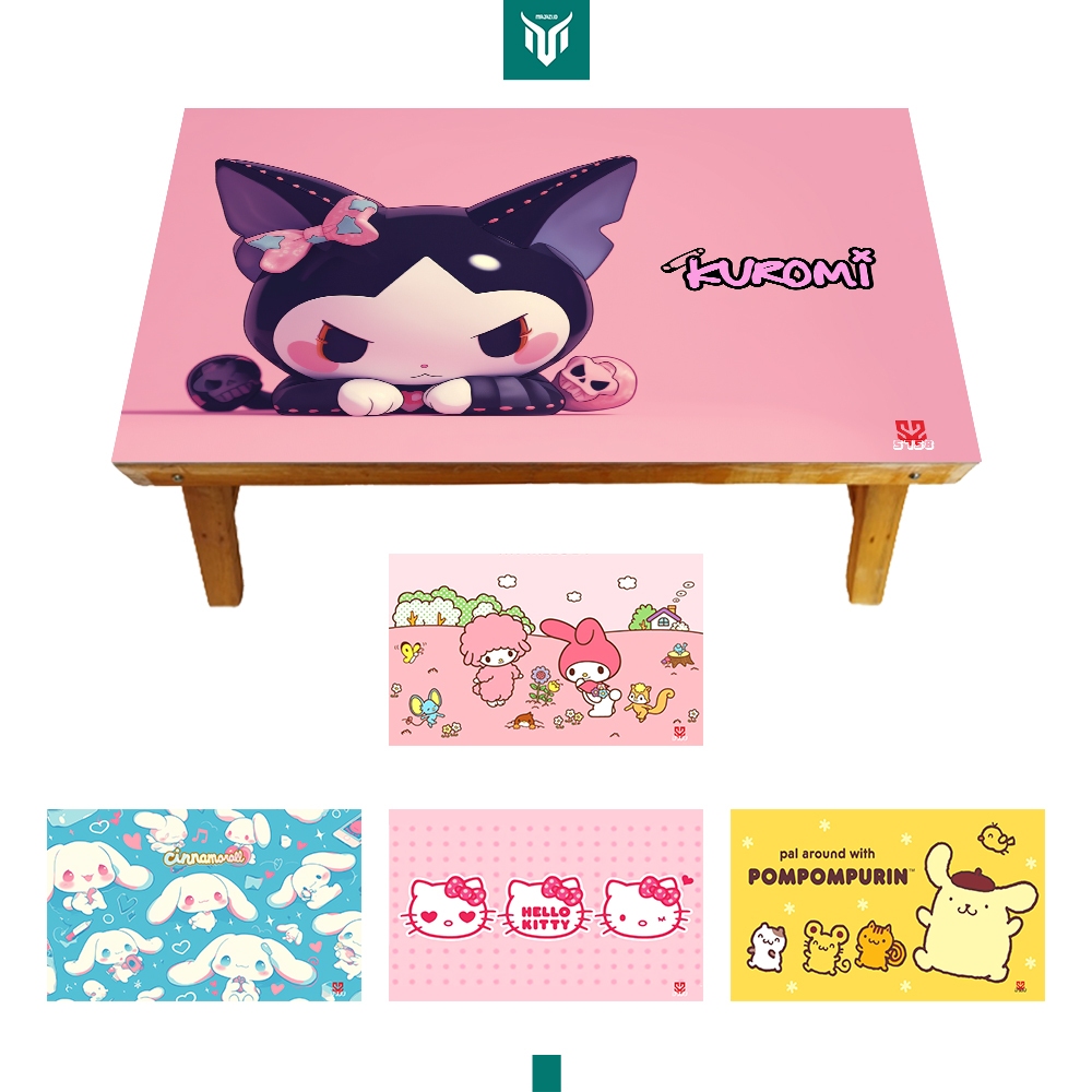 Kuromi Pompompurin My Melody Cinnamoroll Hello Kitty Keroppi Folding ...