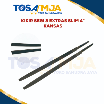 EXTRA SLIM TRIANGLE FILE 5 inch 13cm / KANSAS Triangular Wood Saw ...