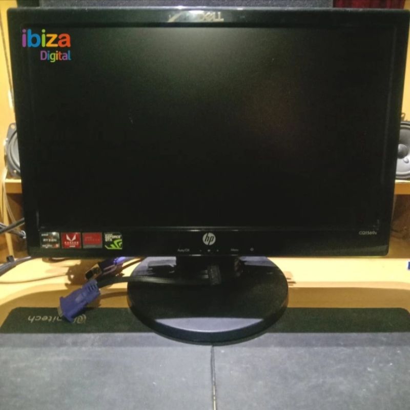 HP Wide LCD Monitor 16 Inch 156 Inch 60Hz VGA PC Monitor | Shopee ...