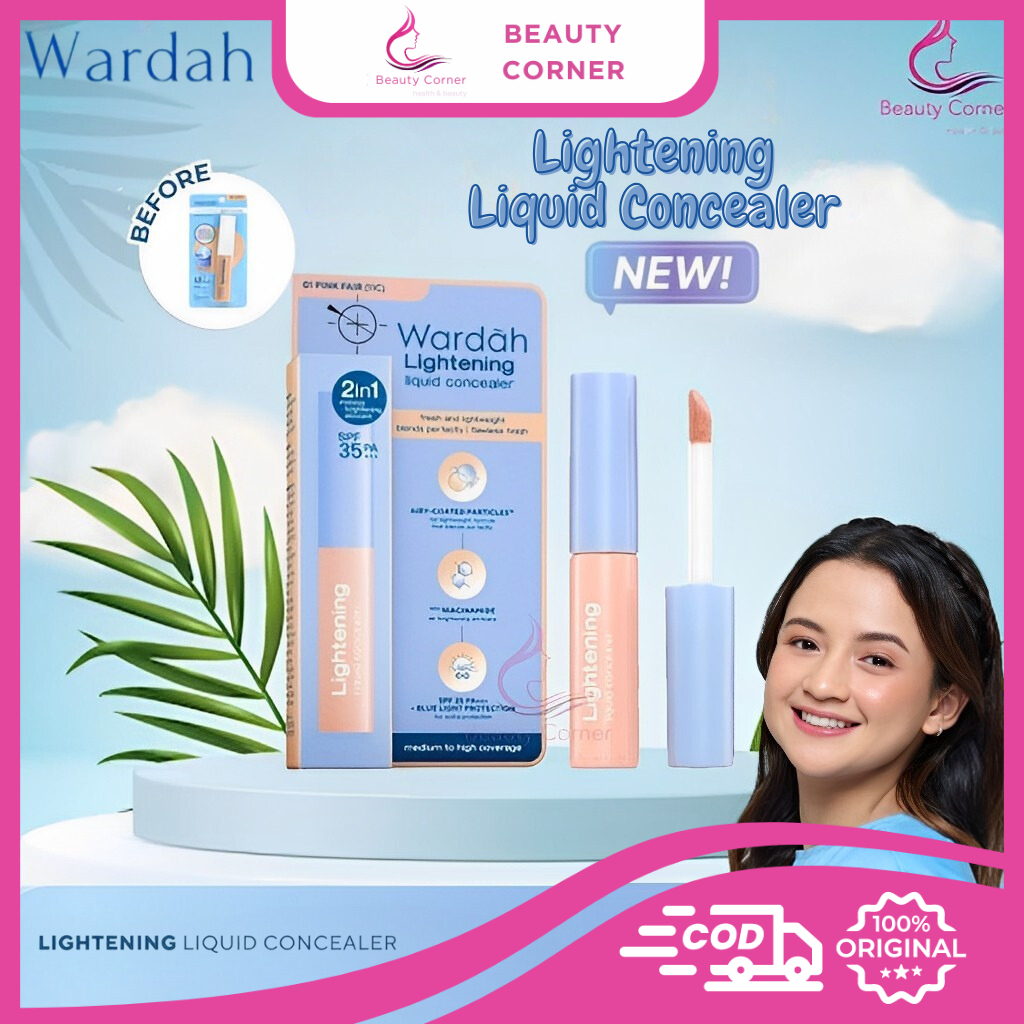 Wardah Lightening Liquid Concealer SPF 35 PA+++ | Shopee Philippines