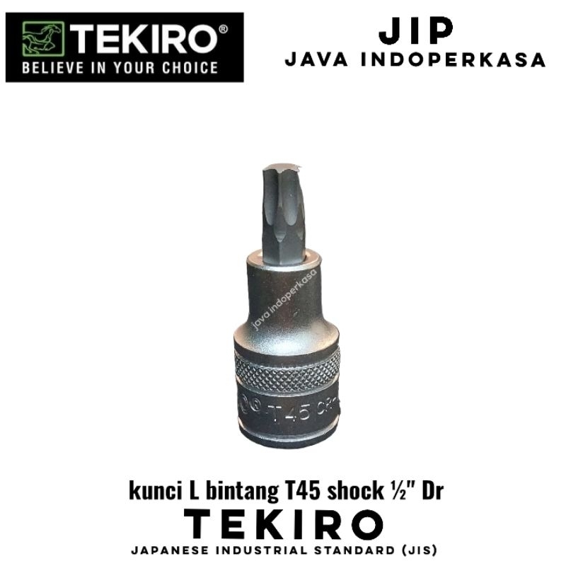 TEKIRO T45 star L key shock 1/2" Dr | Shopee Philippines