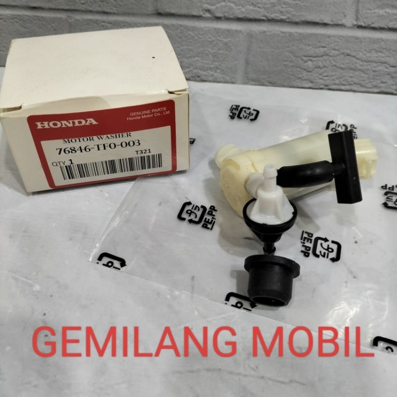 MOTOR WASHER PUMP FRONT WATER SPRAY FRONT WIPER PUMP JAZZ RS GE8 FREED ...