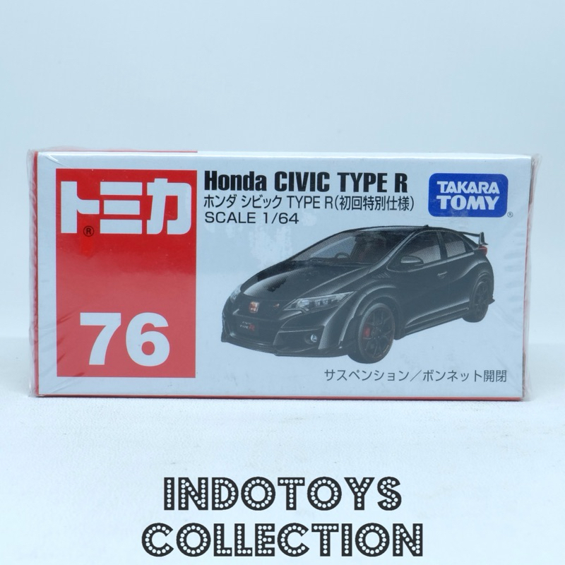 Tomica Regular ~ Honda Civic Type R Black | Shopee Philippines