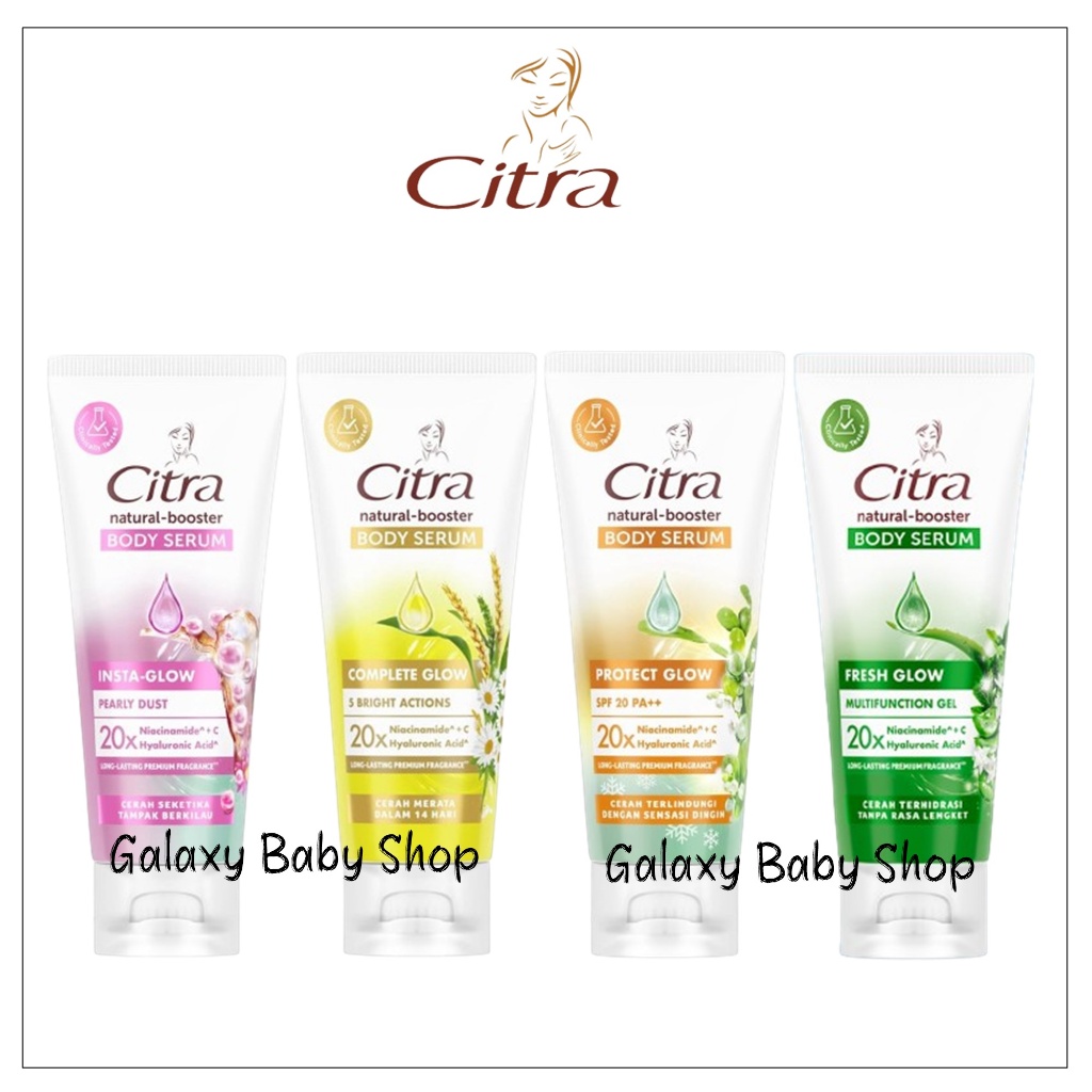 Citra Natural Booster Body Serum Fresh Glow/Insta Glow/Complete Glow ...