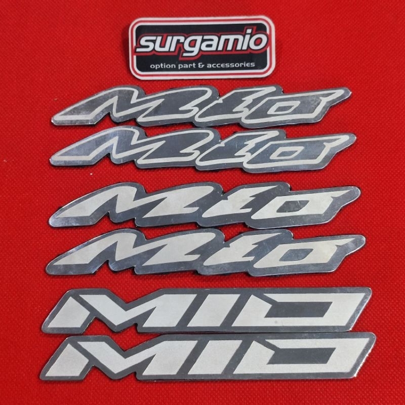 Stainless mio Emblem (2pcs) | Shopee Philippines