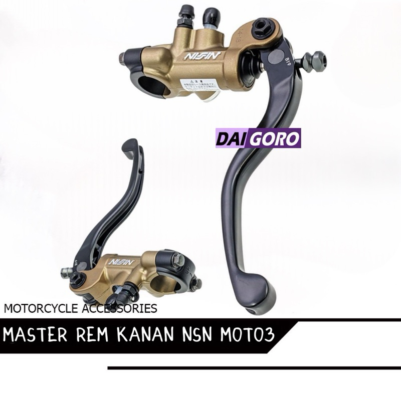 Right Brake Master Radial Moto3 Universal Cylinder Brake Master Ninja ...