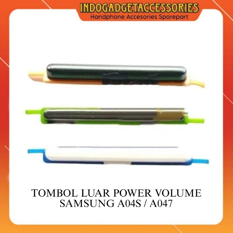 TOMBOL Samsung A04S/A047. POWER VOLUME Outer Button | Shopee Philippines