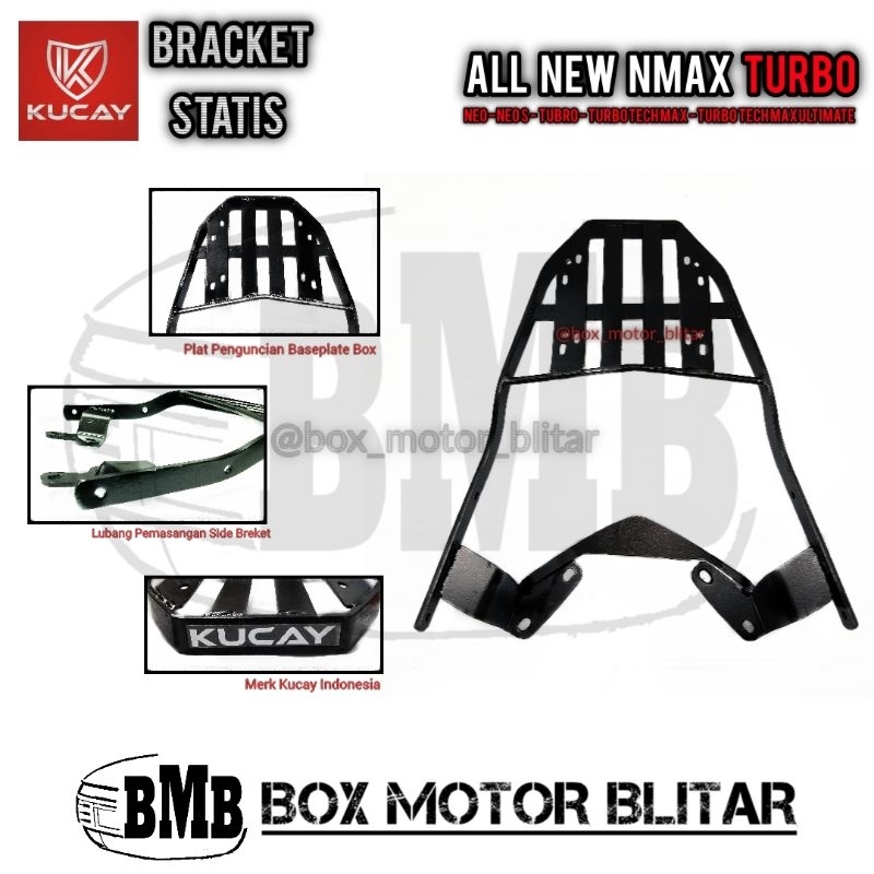 Kucay Static Bracket Yamaha Nmax Turbo Neo S Tech Ultimate Motorcycle ...