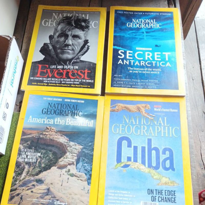 National GEOGRAPHIC Magazine. English Language | Shopee Philippines