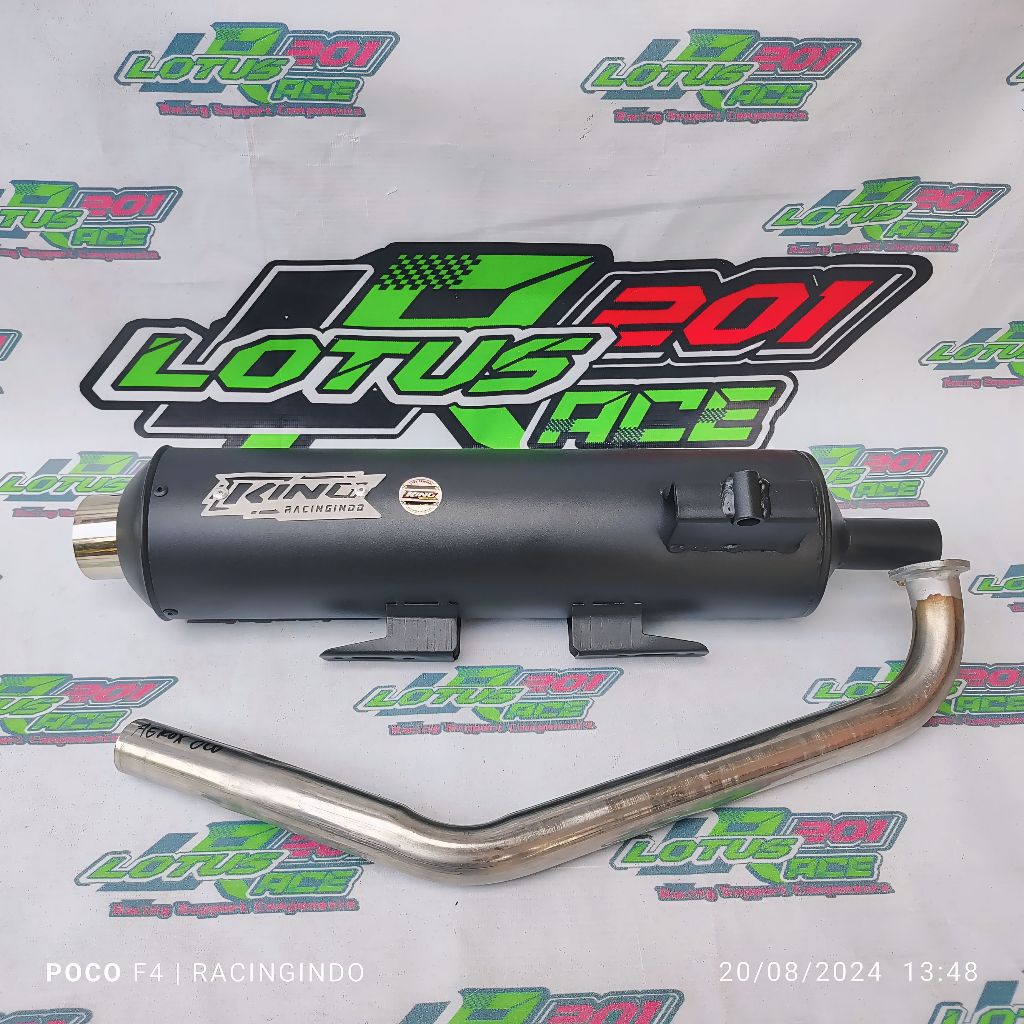 Exhaust muffler pipe nmax v1 aerox v1 pcx 150 adv 160 ego s soulty king ...