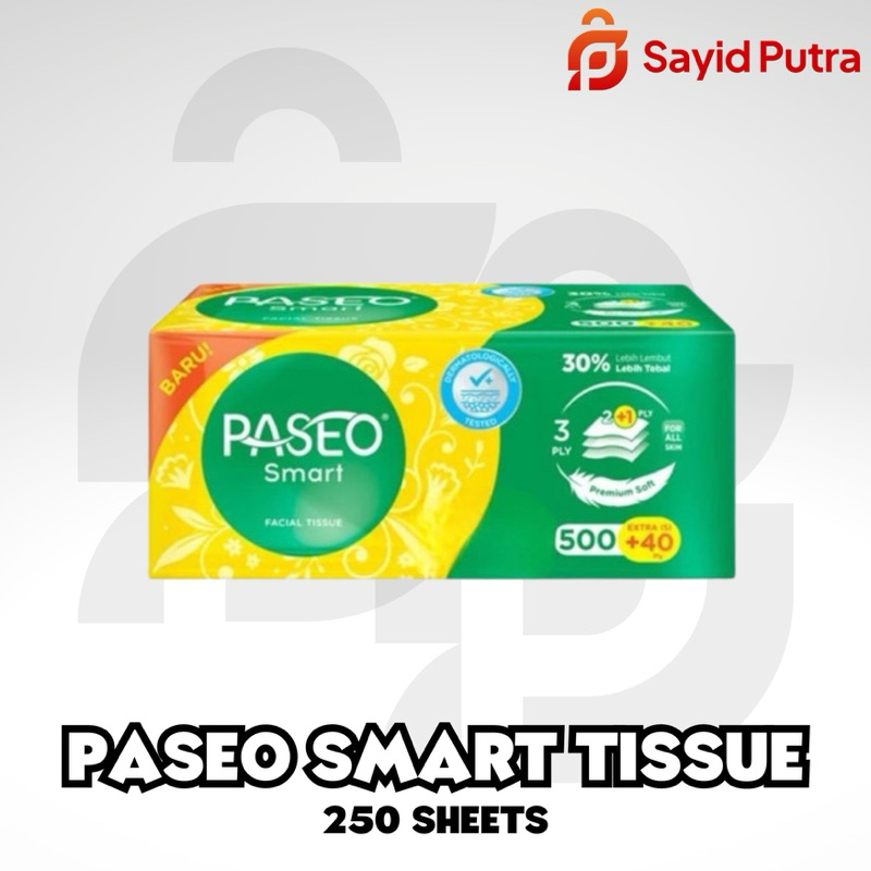 TISSUE PASEO SMART 250/540 SHEET (NEW PACKAGING) | Shopee Philippines