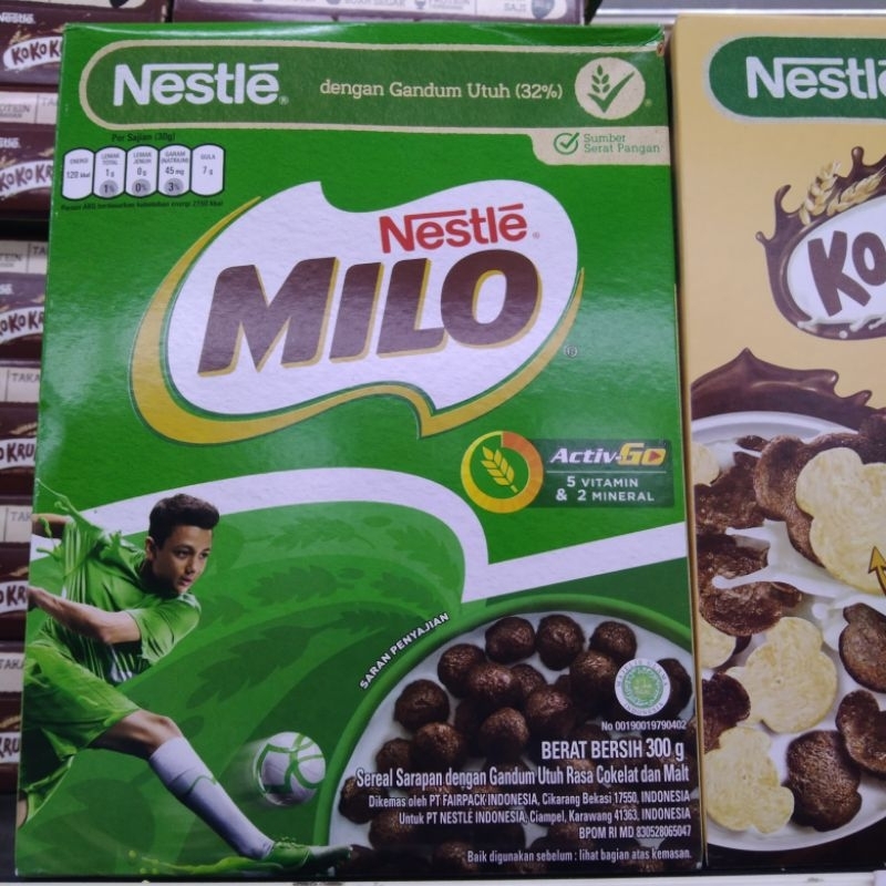 Nestle Milo Cereal 330gr Cereal Wheat Chocolate And malt | Shopee ...