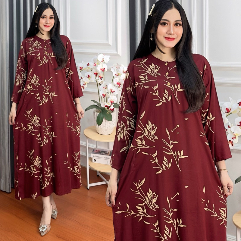 Latest LONG SLEEVED MOTIF RAYON DASTER | Shopee Philippines