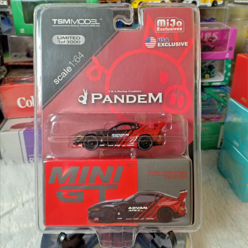 Mini GT Pandem Toyota GR Supra Advan 2019 SEMA Mijo Exclusive Limited ...