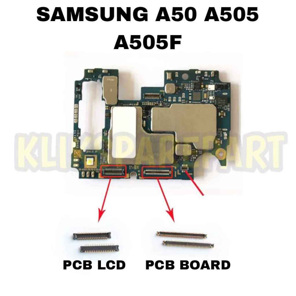 Samsung A50 A505 A505F Mainboard Connector Main Board Socket Lcd ...