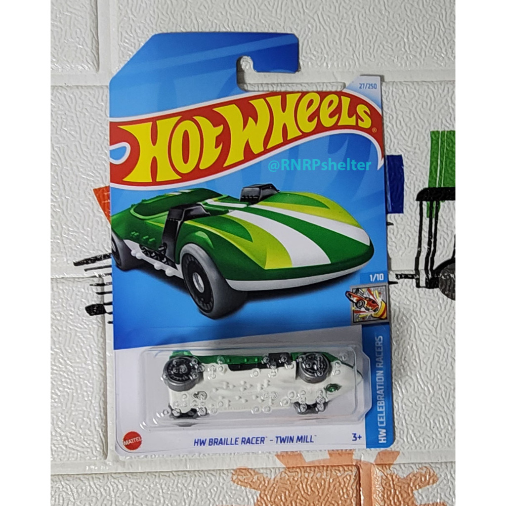 Original Diecast Hot Wheels - HW Braille Racer - Twin Mill | Hw ...
