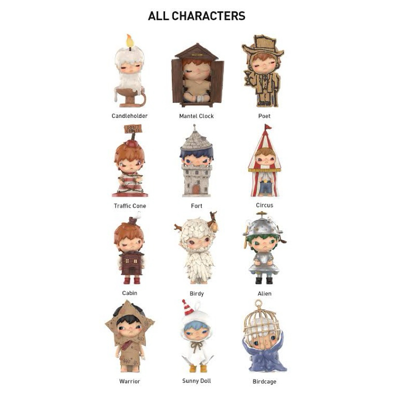 Ready - HIRONO POP MART POPMART Shelter Warrior Sunny Doll Alien ...