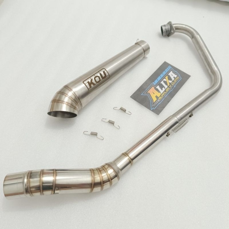 Kou Mahachai super open Spec pipe 51mm for Tmx 125 155 Rusi tc 125 155 ...
