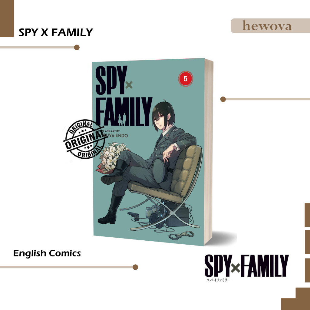 Comic Spy x Family Volume 5 - Tatsuya Endo | English | Shopee Philippines