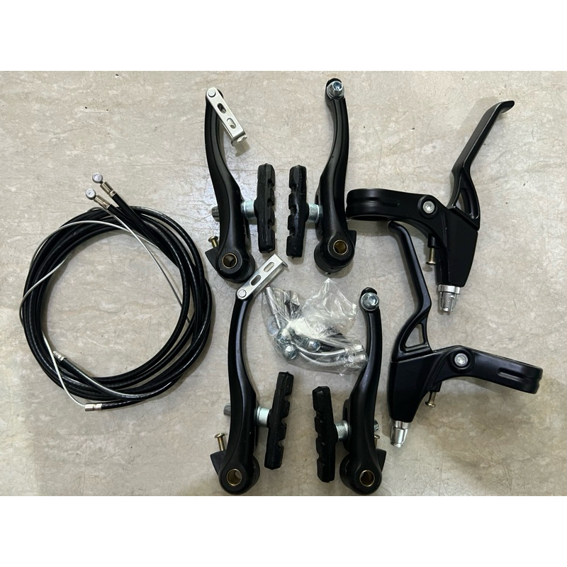 Full ALLOY V-BREAK Brakes (1 set front and rear) | Shopee Philippines