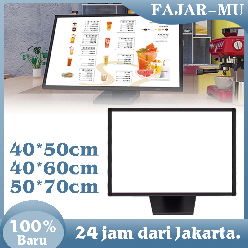 Table Stand Light Box Menu Light Board Led Light Box Counter Order ...