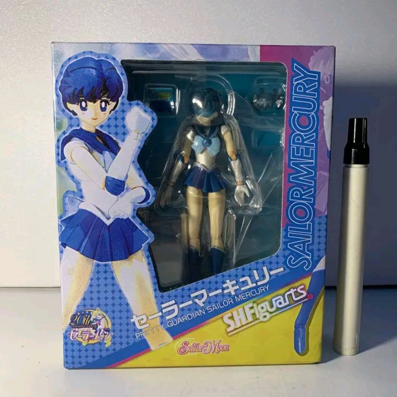 Action figure toy shf sailor mercury sailormoon series about 6 inches ...