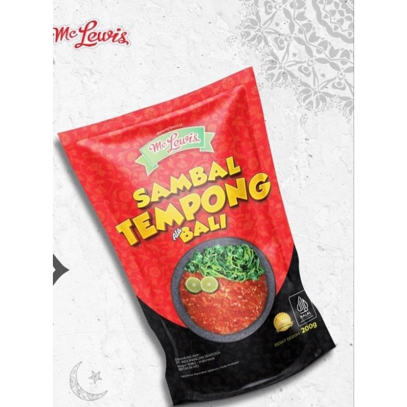 Mc Lewis Balinese Tempong Sambal 200gr | Shopee Philippines