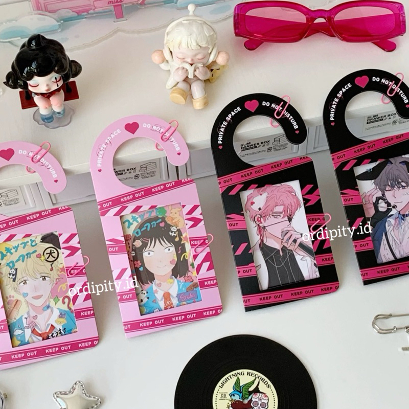 GANTUNGAN Door HANGER PAPER PHOTOCARD CARD HANGER ANIME KPOP STRAYKIDS ...