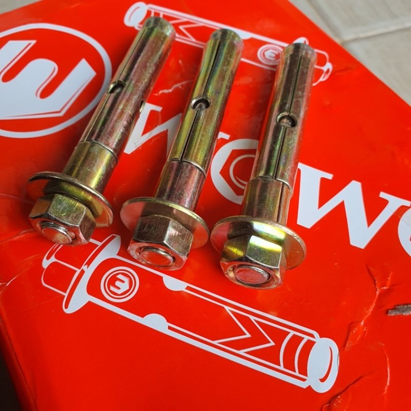 DYNABOLT WALL BOLT NUT / BOLT 12 LENGTH 75MM | Shopee Philippines