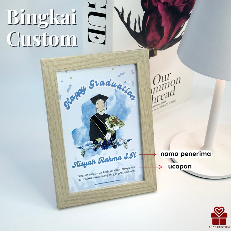Custom Graduation Frames - Unique Graduation Gifts - Graduation Hampers ...
