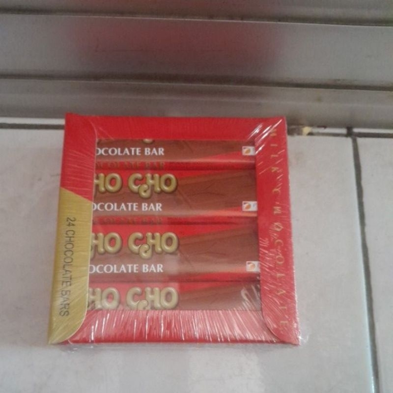 Cho cho chocolate bar (24pcs) | Shopee Philippines