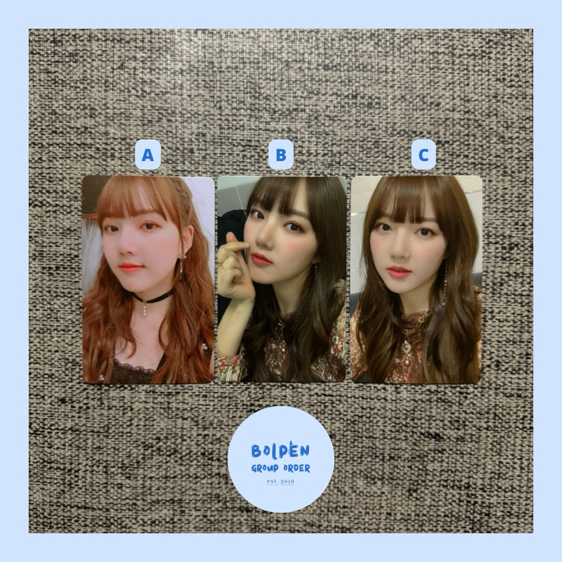Photocard GFRIEND 2nd Full Album Time For Us Limited Edition Sowon Yerin Eunha Yuju Sinb Umji ...