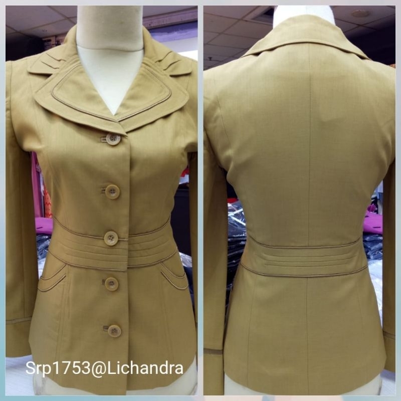 Women's Local Government Uniform Blazer Lichandra Original Pns Uniform ...