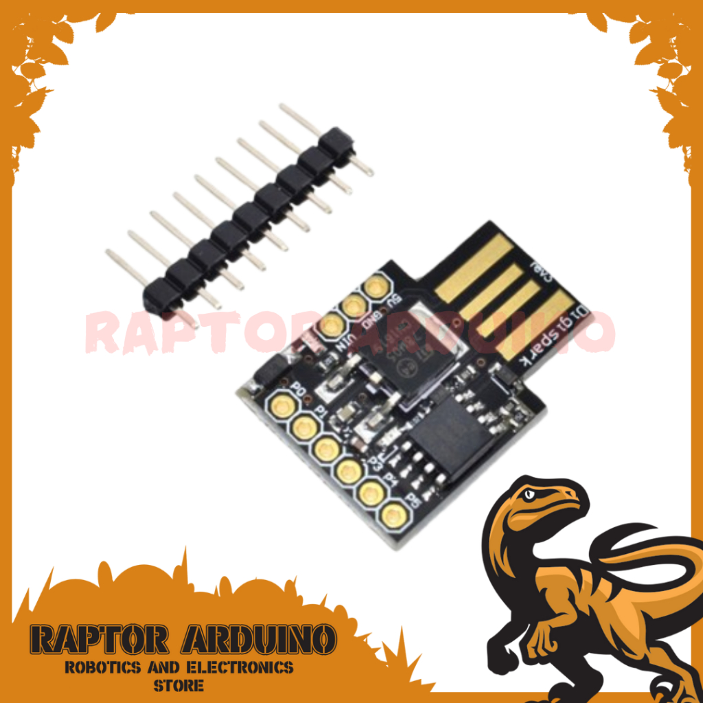 Mini Digispark ATTINY85 General Micro USB Development Board arduino | Shopee Philippines