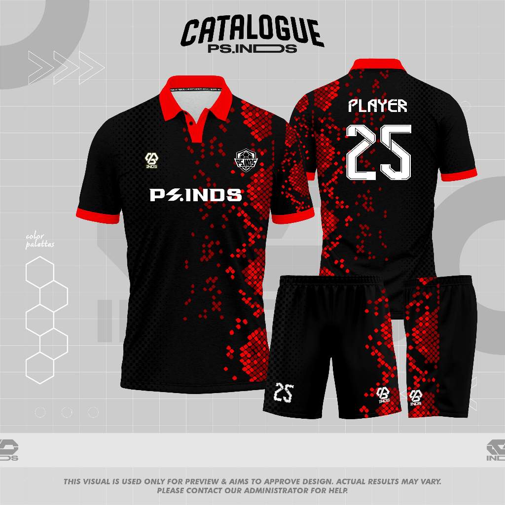 Jersey Futsal Full Print Unit Suit Custom Futsal Sportswear Printing ...