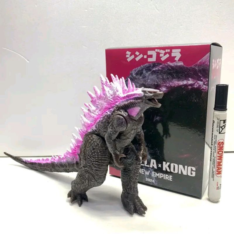 2014 godzilla king of the monster shin Godzilla action figure toy ...