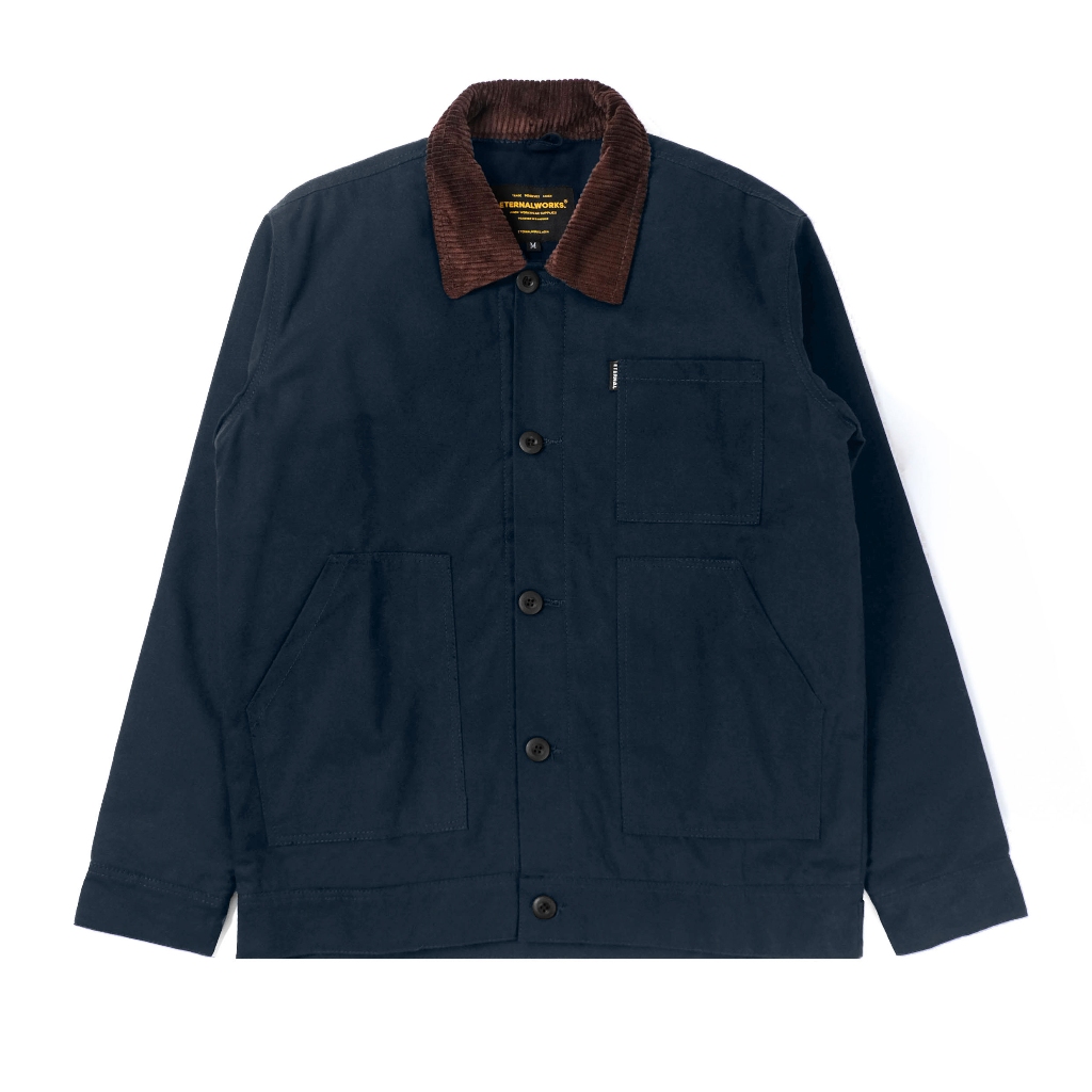 Hunter NAVY WORK JACKET - BOMBER JACKET | Shopee Philippines