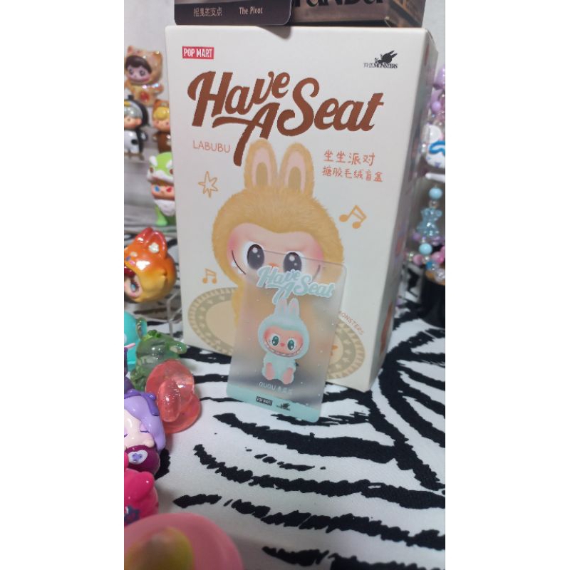 Labubu HAVE A SEAT QUQU ORIGINAL POP MART | Shopee Philippines