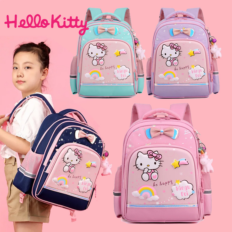 ARISTA HELLO KITTY RAINBOW BACKPACK FOR KINDERGARTEN AND ELEMENTARY ...