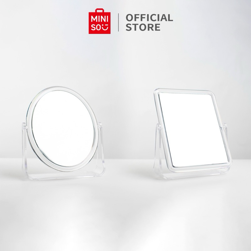 Miniso 2 Side Standing mirror / 2 sided double sided Standing mirror ...