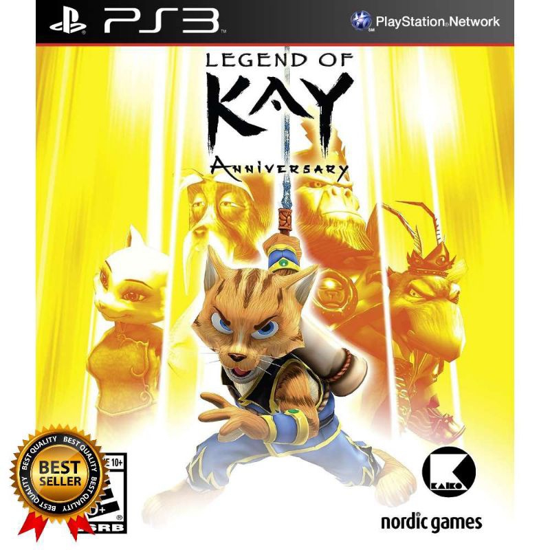 PS3 CFW OFW HEN Legend Of Kay Anniversary Flashdisk Game Cassette ...