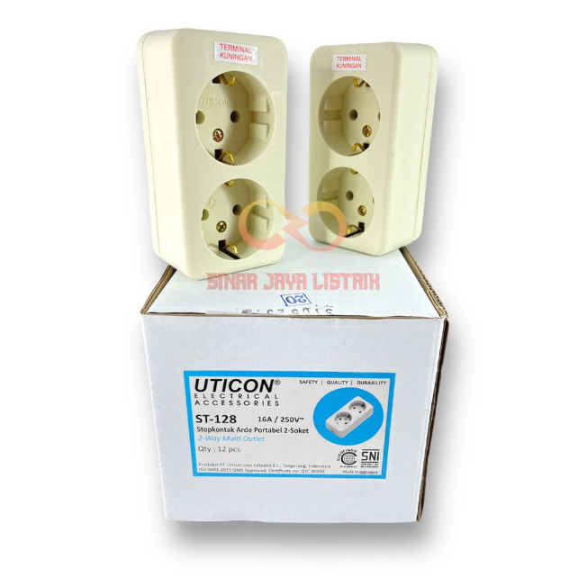 UTICON Socket Ground Stop 1/2/3/4/5/6 Holes | ST118/ST128/ST138/ST148 ...