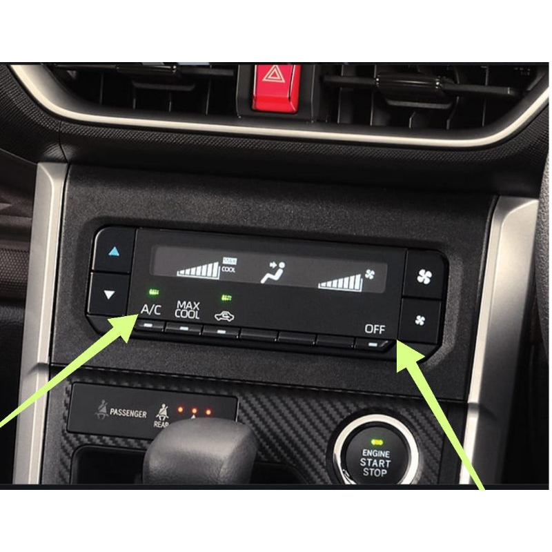 Digital AC Panel for Toyota, Daihatsu, Avanza All New, Xenia RAIZE ...